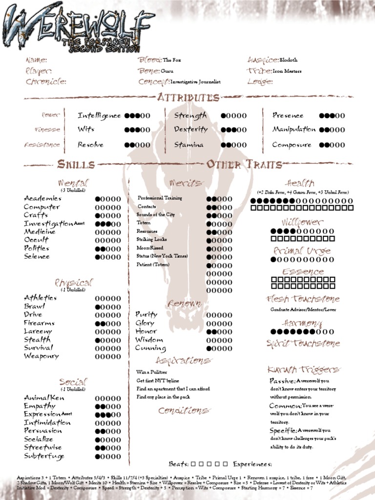 Journalist Werewolf | PDF | Leisure