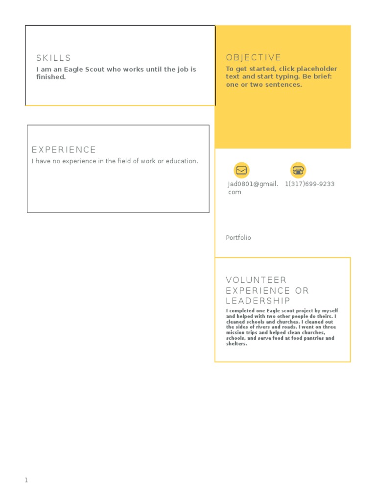 Skills Objective | PDF