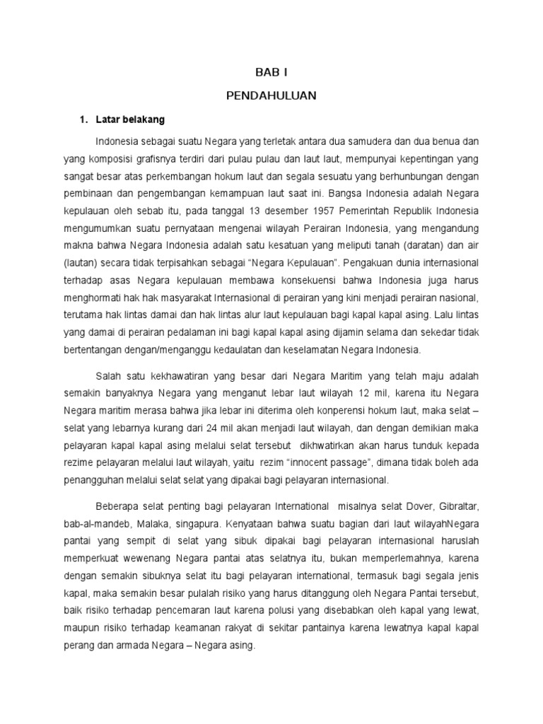 Alur Laut | PDF