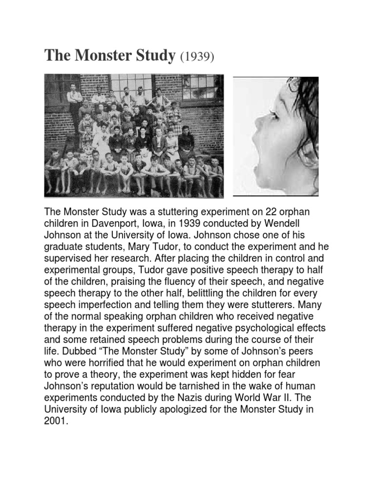 Unethical Psychology Experiments Overview | PDF | Behavioural Sciences ...