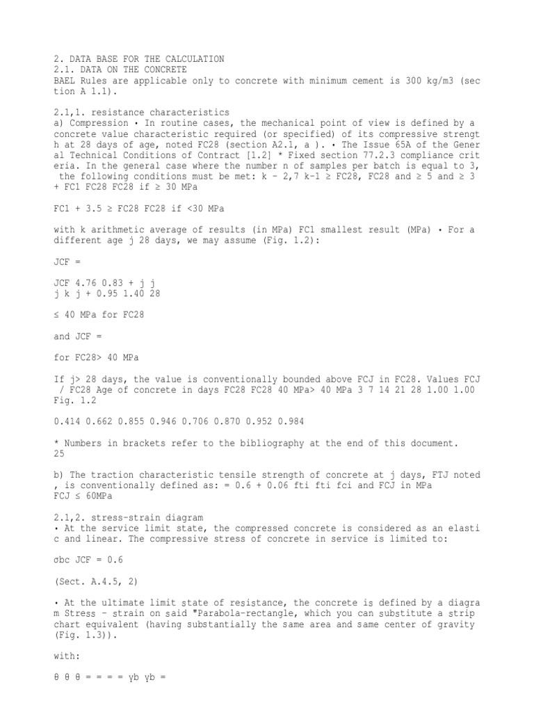 January 3rd Base Calculation | PDF | Deformation (Engineering ...