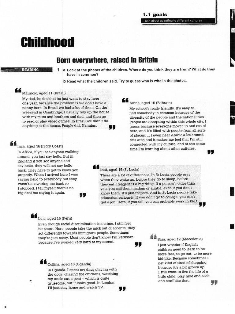 English Unlimited Coursebook - Advanced C1 - Unit 1 | PDF