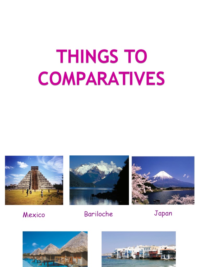 9 Things To Compare | PDF