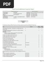 FSSAI Checklist - General Manufacturing | PDF | Hygiene | Food Safety