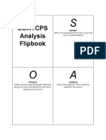 SOAPSTone Analysis Chart | PDF | Language Arts & Discipline | General ...