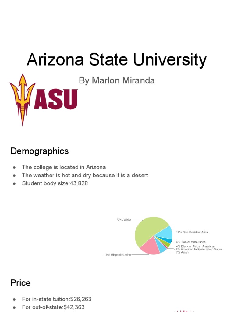 Arizona State University Overview | PDF