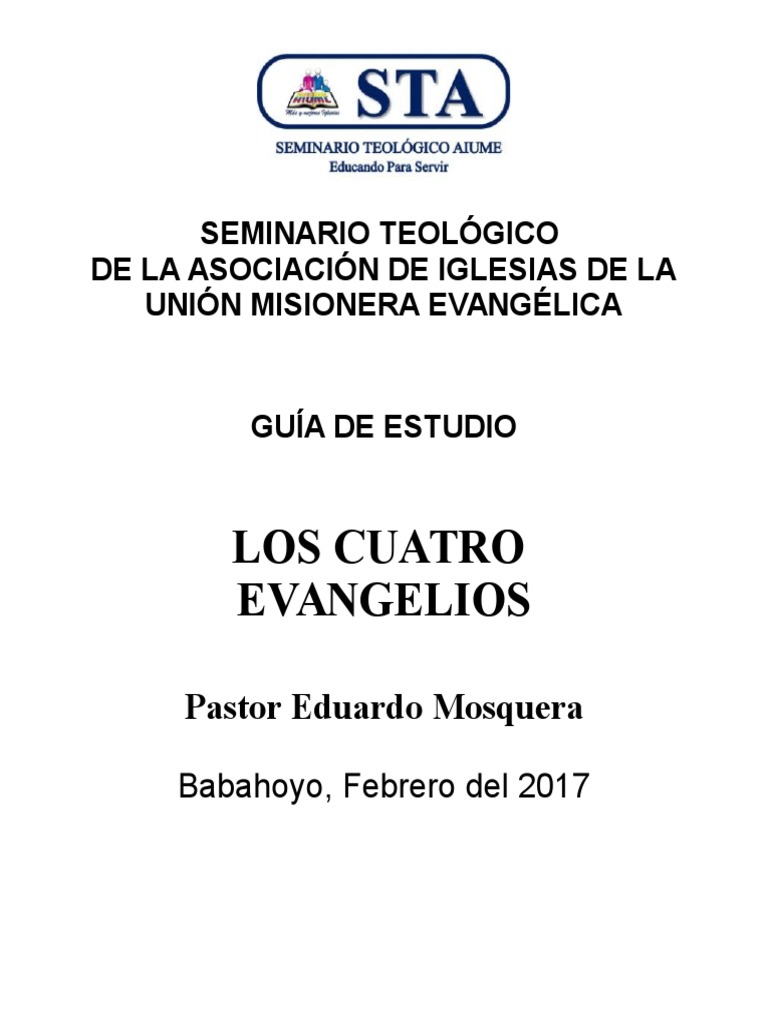 Los 4 Evangelios | PDF | Evangelios | Evangelio de Mateo