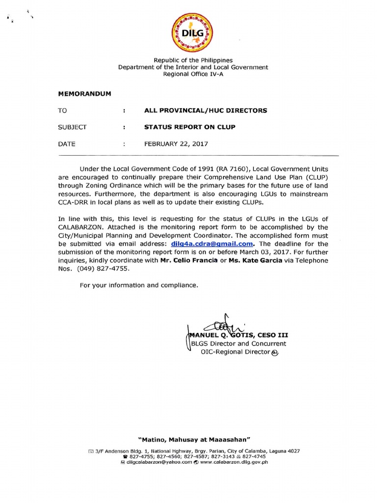 Comprehensive Land Use Plan | PDF