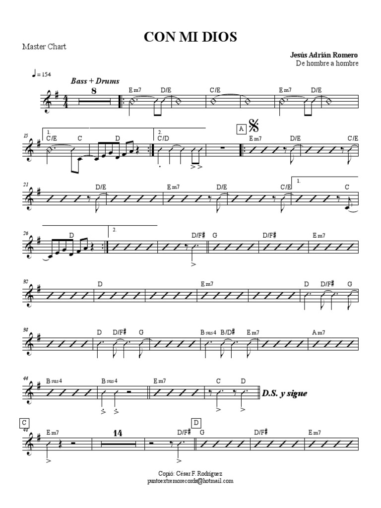 Con Mi Dios - Jesus A Romero | PDF