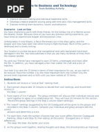 Lost at Sea Team Building Exercise | PDF | Sea | Water