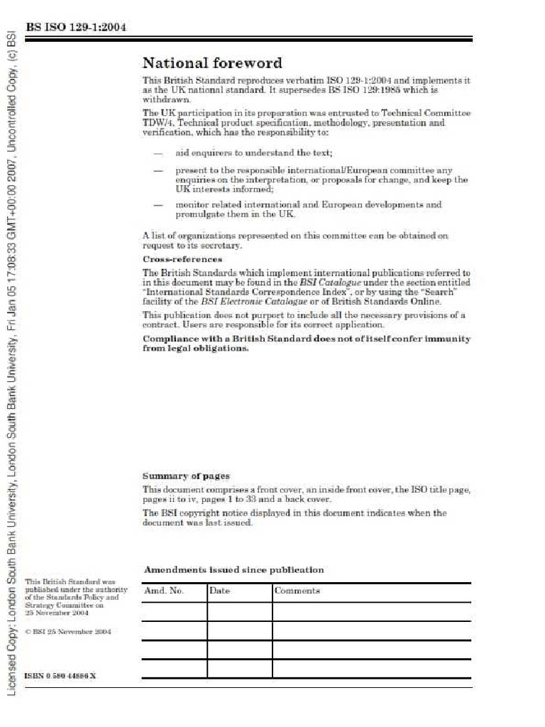 Iso 129-1-2004 - 002 | PDF