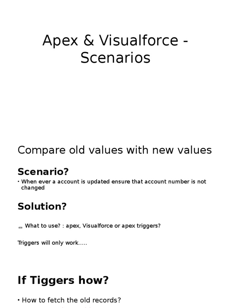 Apex Scenarios | PDF | Java Script | Ajax (Programming)
