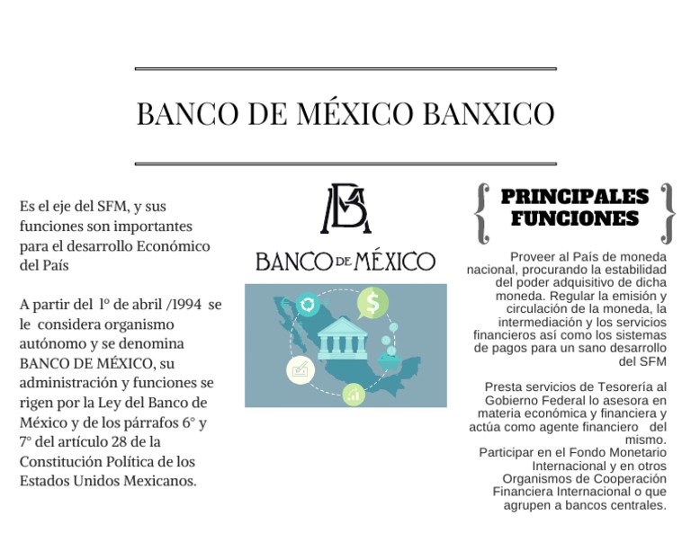 Banco de México Banxico | PDF