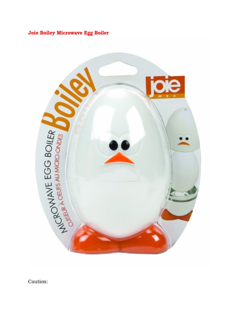 A Step-by-Step Guide to Perfectly Cooked Eggs Using the Joie Boiley ...