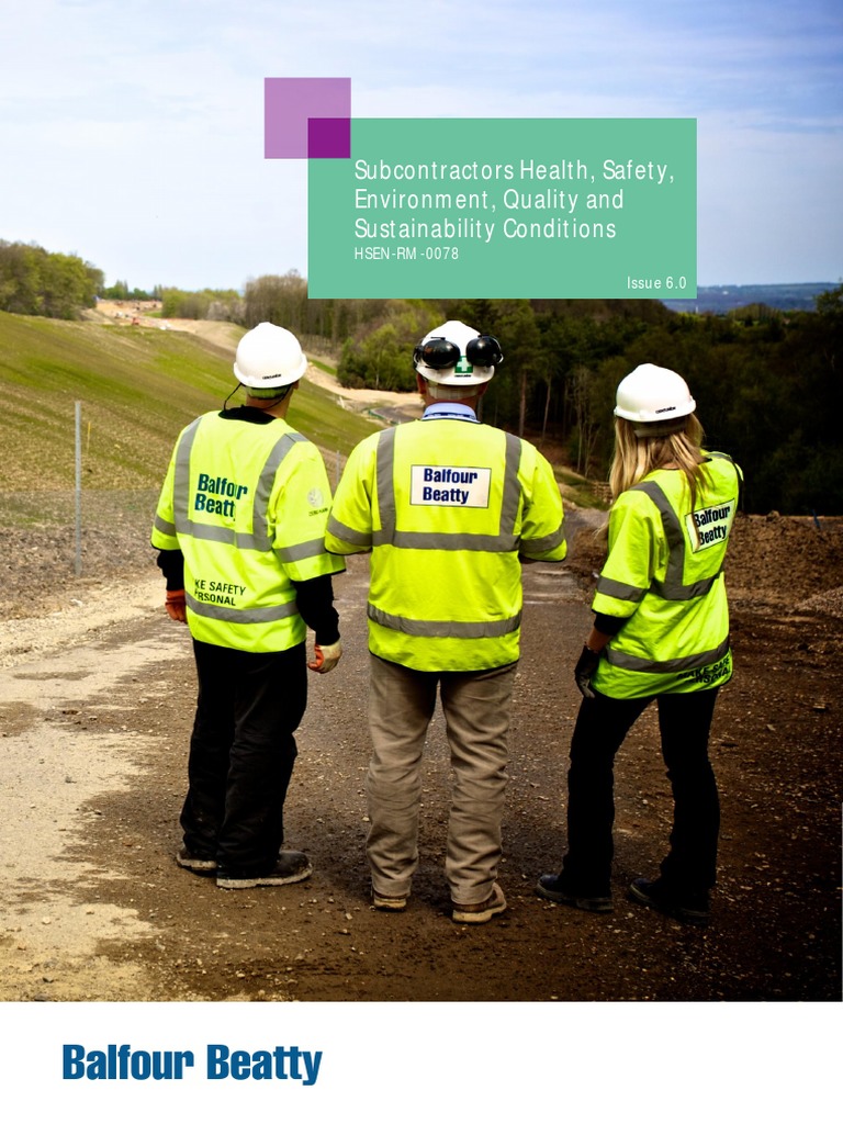Balfour Beatty Hse | PDF | Occupational Safety And Health | Safety