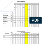 Process Interaction Matrix | PDF | Audit | Business Process Management