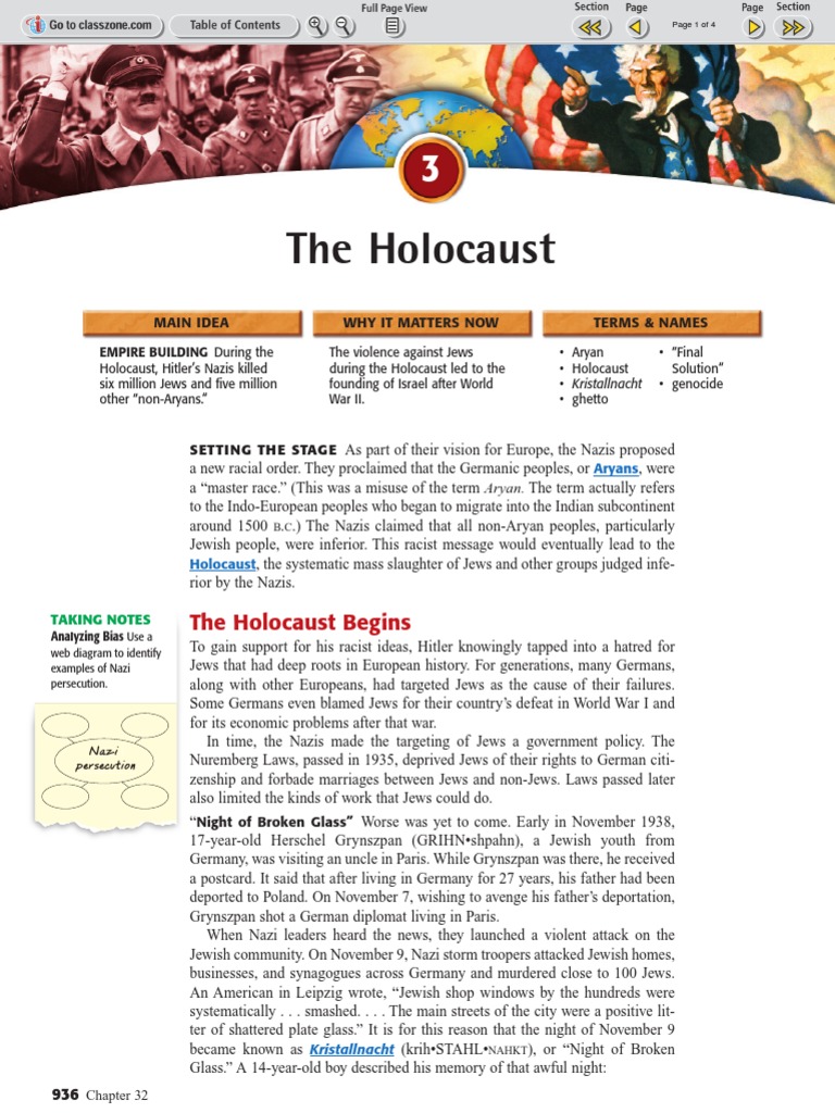32 Sect 3 | PDF | The Holocaust | Final Solution