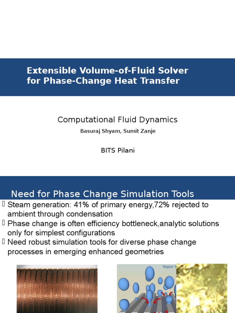 CFD | PDF | Computational Fluid Dynamics | Phase Transition