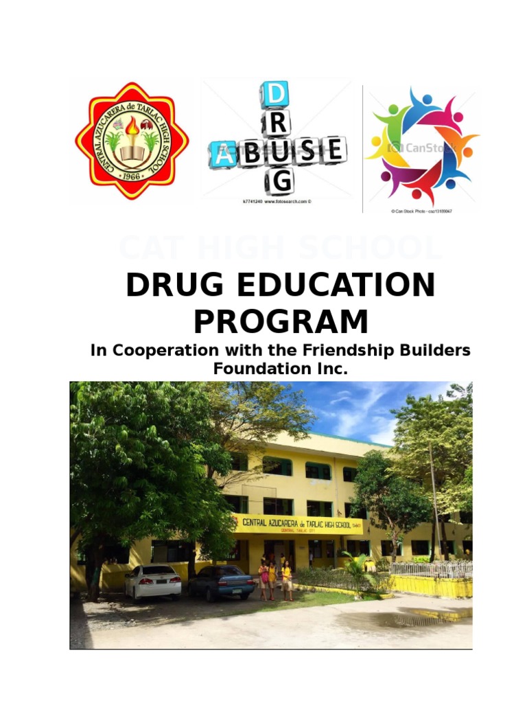 Cover Page - Drug Ed | PDF | Business