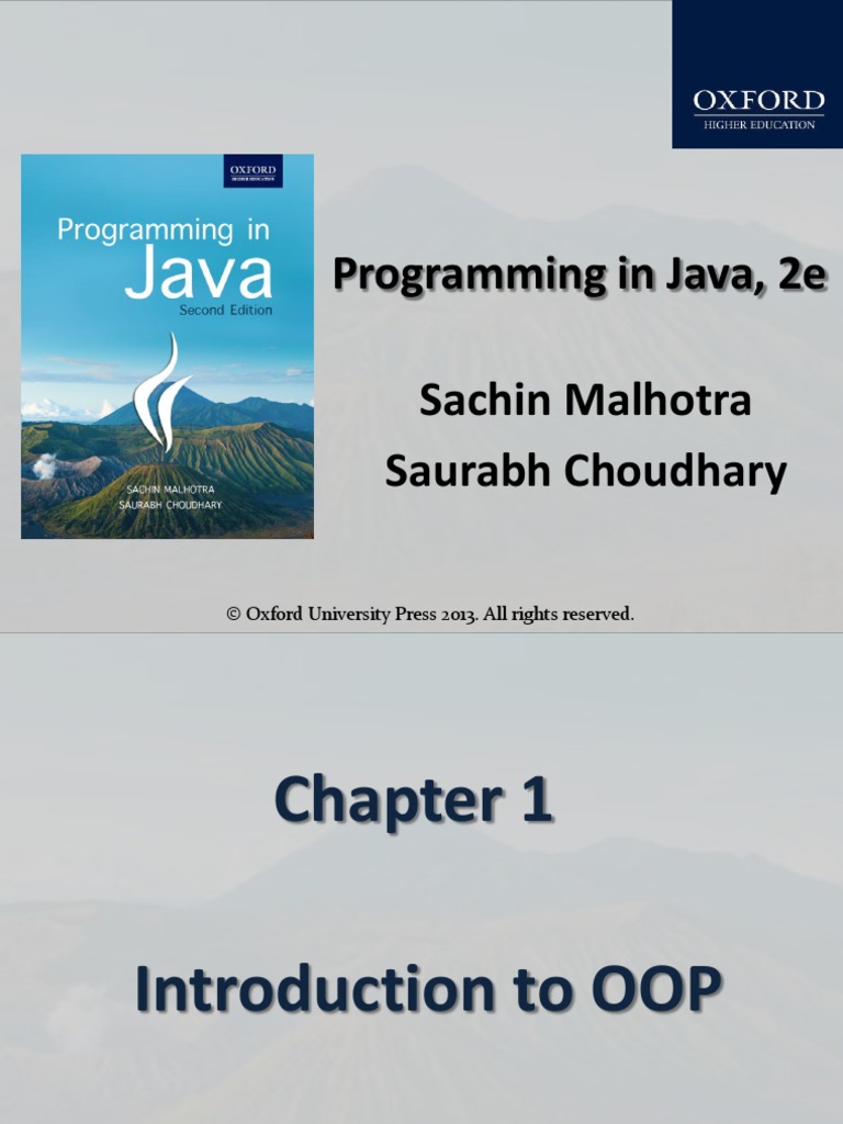 PMpowerpoint Slides Chapter 1 | PDF | Object (Computer Science) | Inheritance (Object Oriented ...
