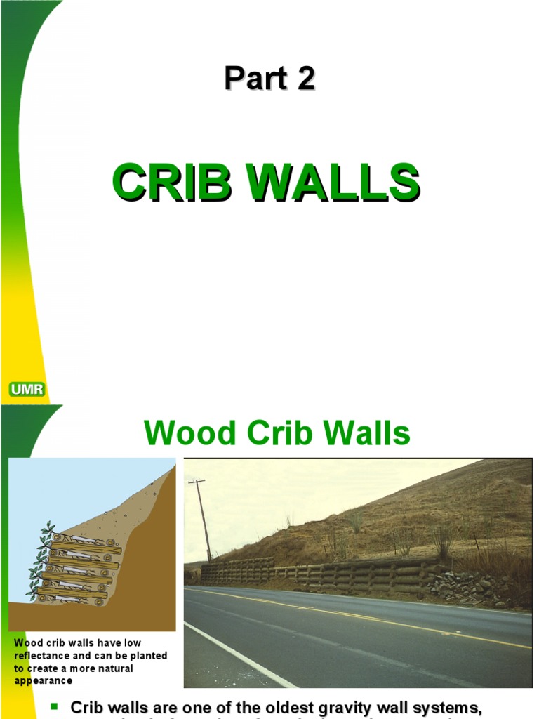 Crib Wall Design and Construction Guide | PDF | Building Materials ...