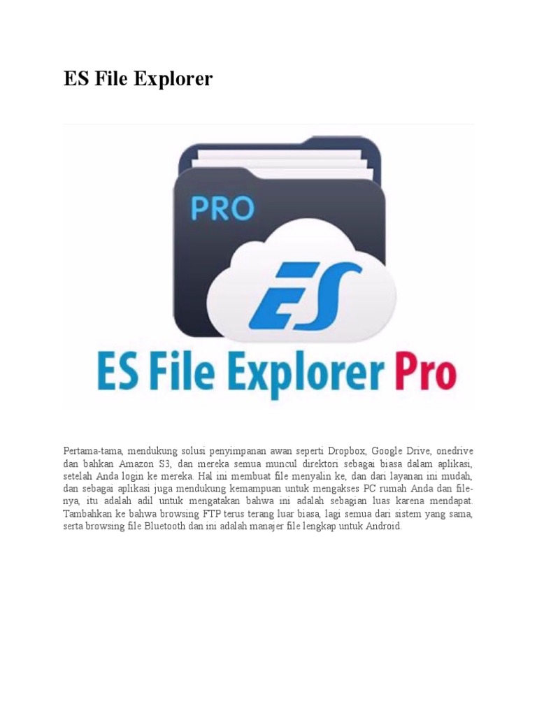 ES File Explorer | PDF