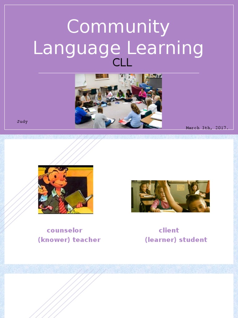 Community Language Learning | PDF Community Language Learning | PDF