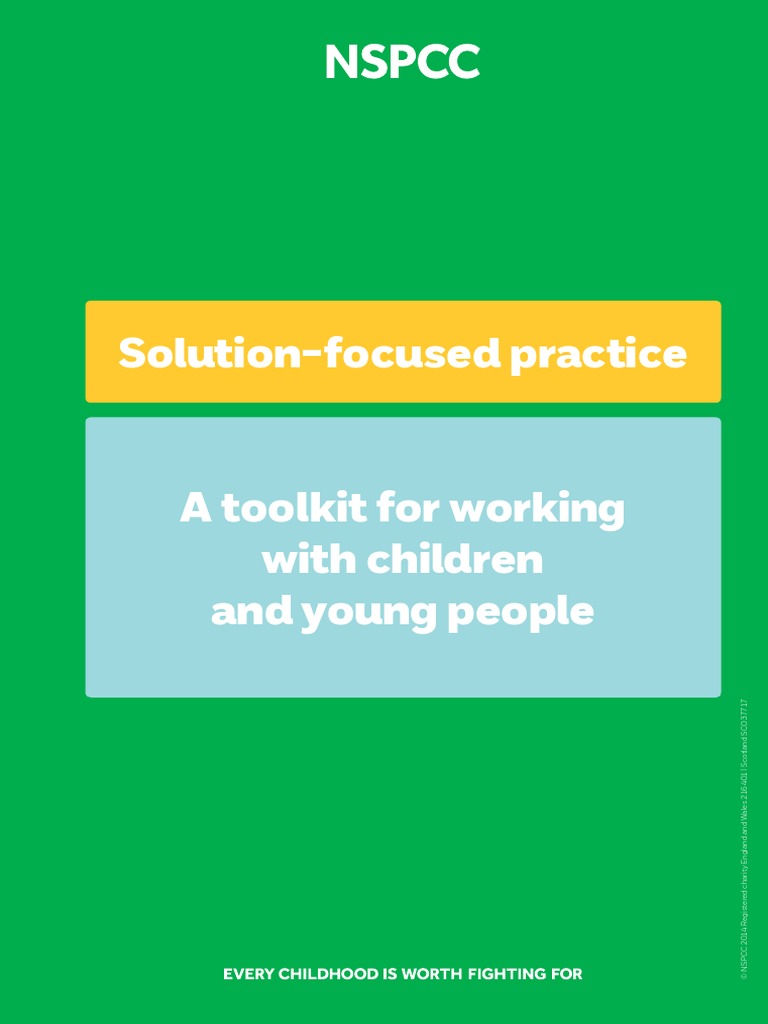 Solution Focused Practice Toolkit | PDF | Solution Focused Brief ...
