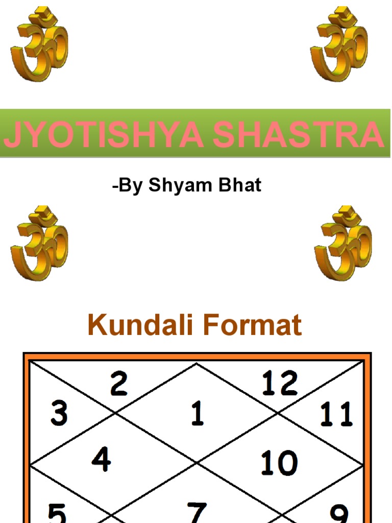 Jyotishya Shastra Basics Revision | Download Free PDF | Planets In ...