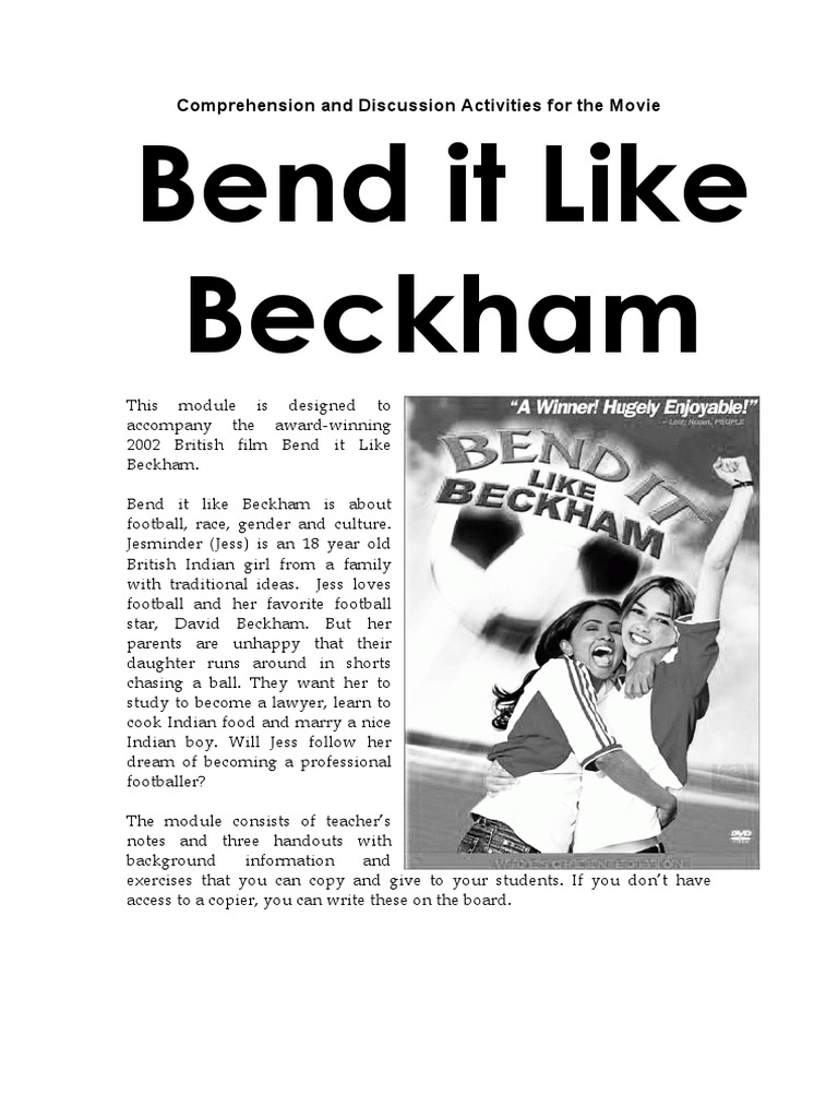 Bend It Like Beckham | PDF