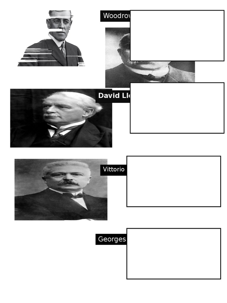Woodrow Wilson: David Lloyd George (England) | PDF