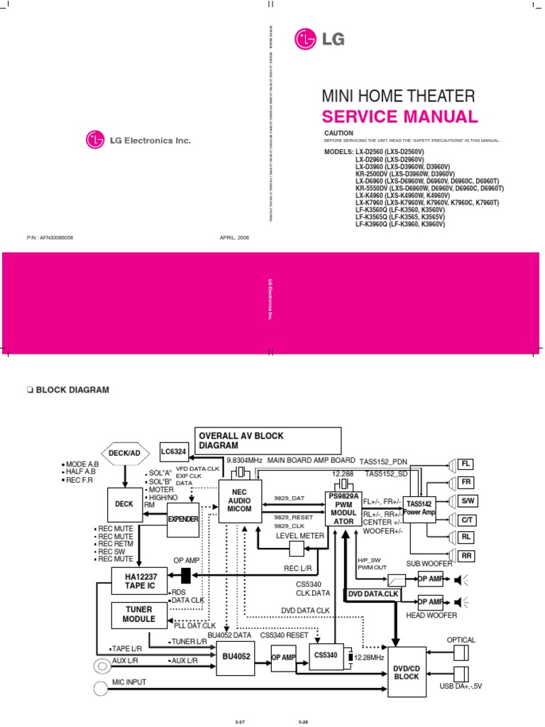 LG lx-d2960 PDF | PDF