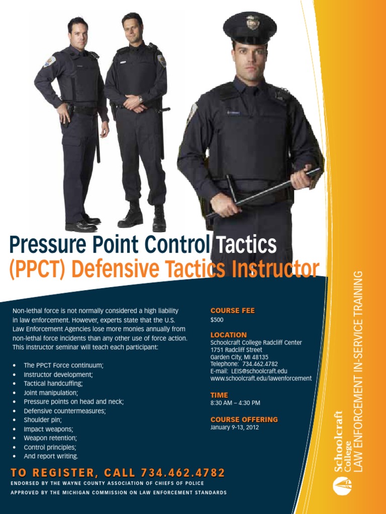 Course Pressure Point Control Tactics | PDF