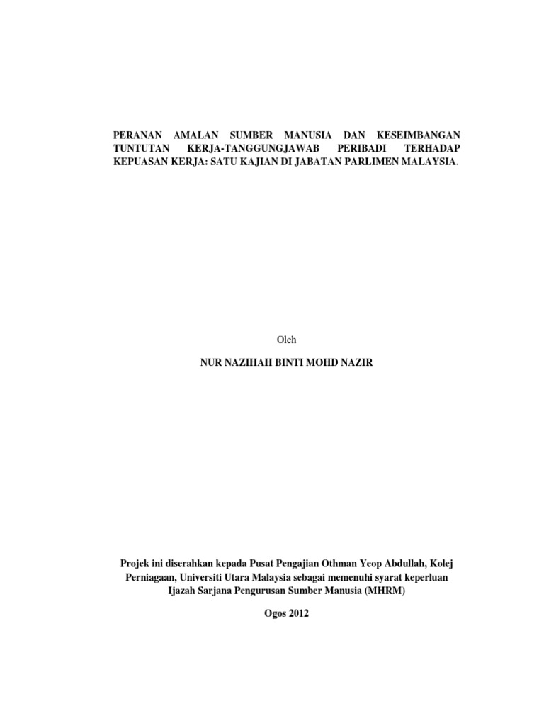 Nur Nazihah Mohd Nazir | PDF