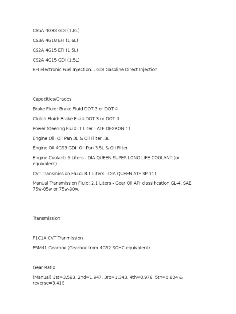 Partes Lancer Cs3 | PDF | Technology & Engineering