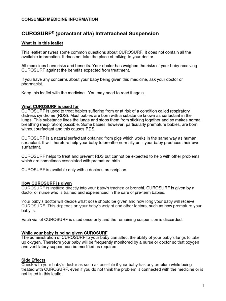 Curosur | PDF | Preterm Birth | Infants