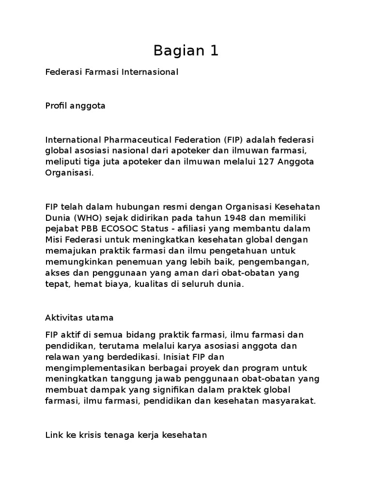 Bagian 1 Pengfar | PDF