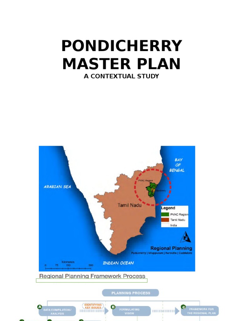 Puducherry Master Plan Overview 2036 | PDF