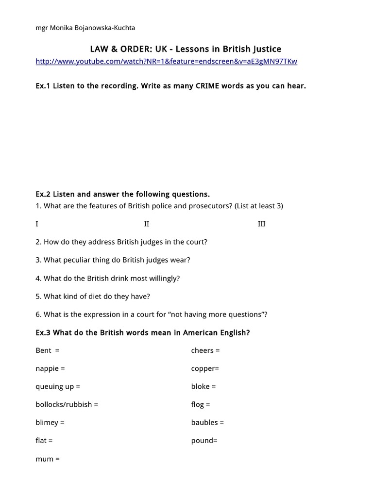 Law and Order PDF | PDF | Judge | Prosecutor