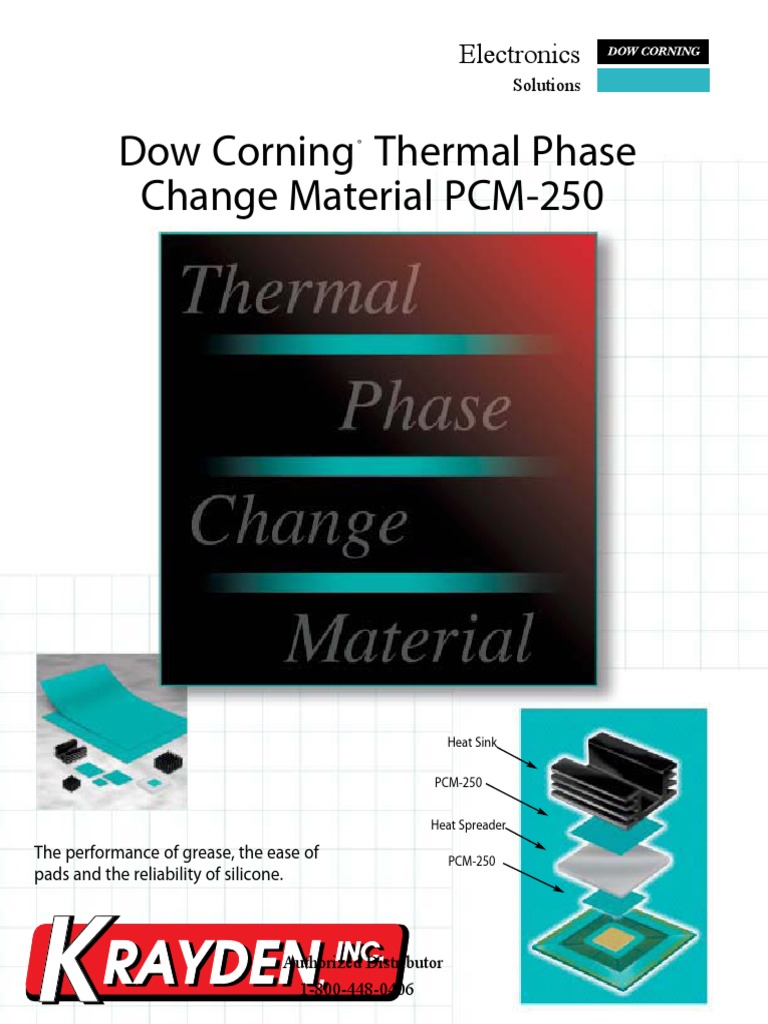 Dow Thermal Phase Change | PDF | Electrical Resistance And Conductance ...
