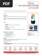 Nexans Cable Catalogue QICC - Part1 | PDF