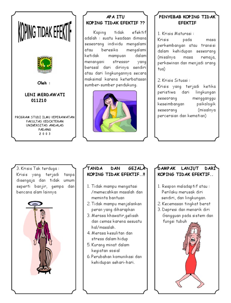 Leaflet Koping Stress | PDF