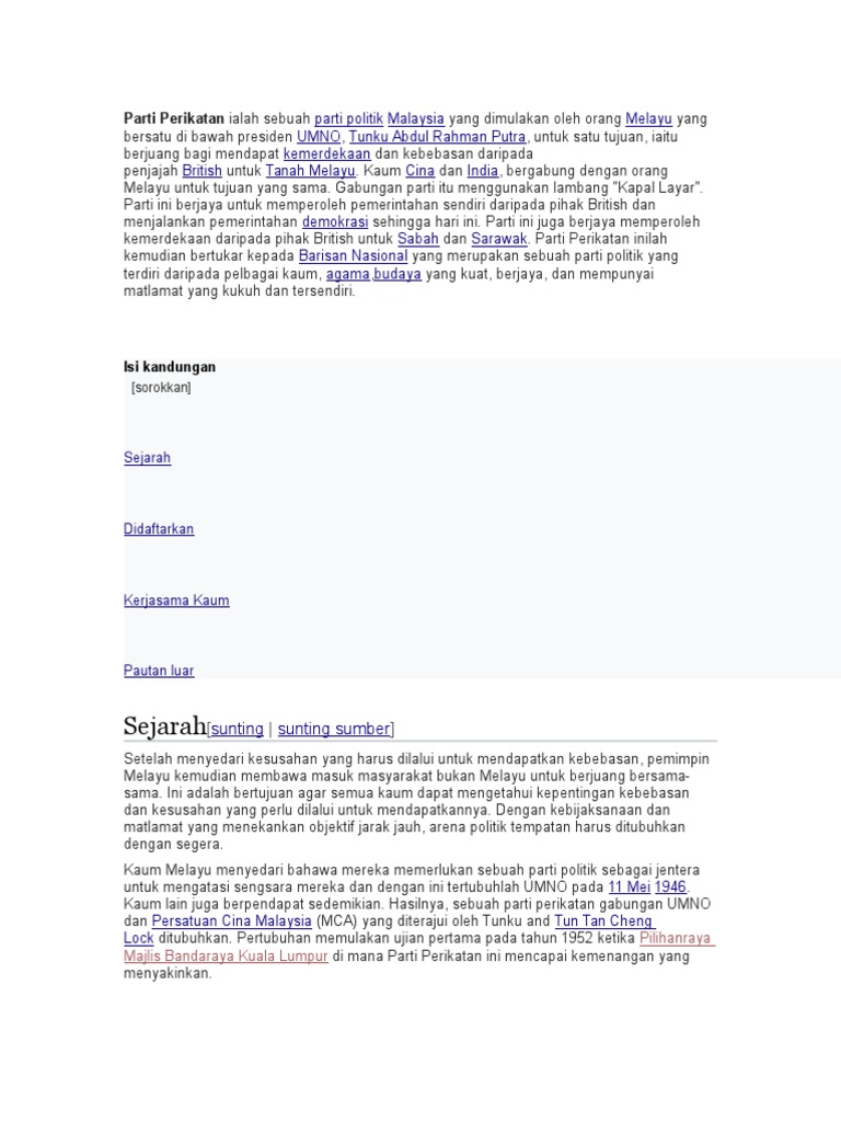 Parti Perikatan | PDF