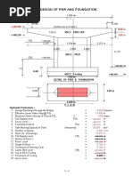 Typical Design Calculations of Pier | PDF | Deep Foundation | Applied ...