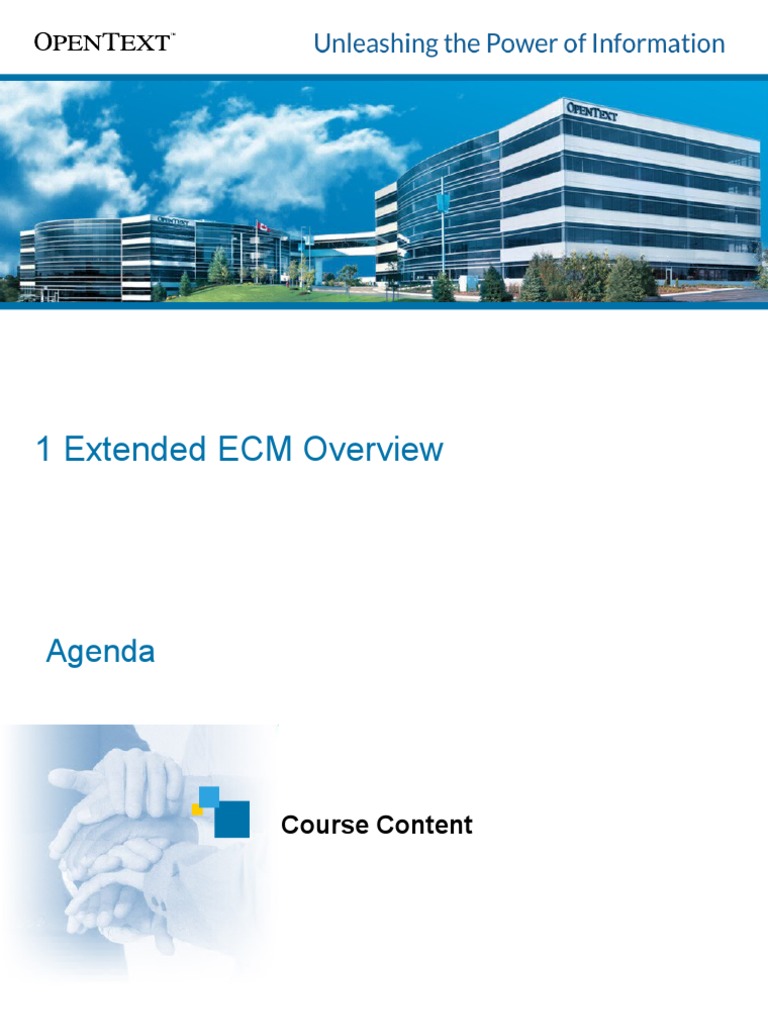 XECM Overview | PDF | Records Management | Business Process