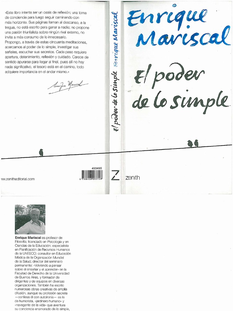 El Poder de Lo Simple. Enrique Mariscal | PDF