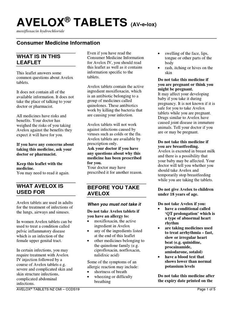 Ave Lox Tabs | PDF | Pharmaceutical Drug | Drugs