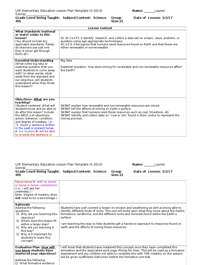 Supervisor Observation 2 | PDF | Lesson Plan | Teaching Method