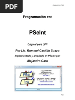 PSeInt Características | PDF