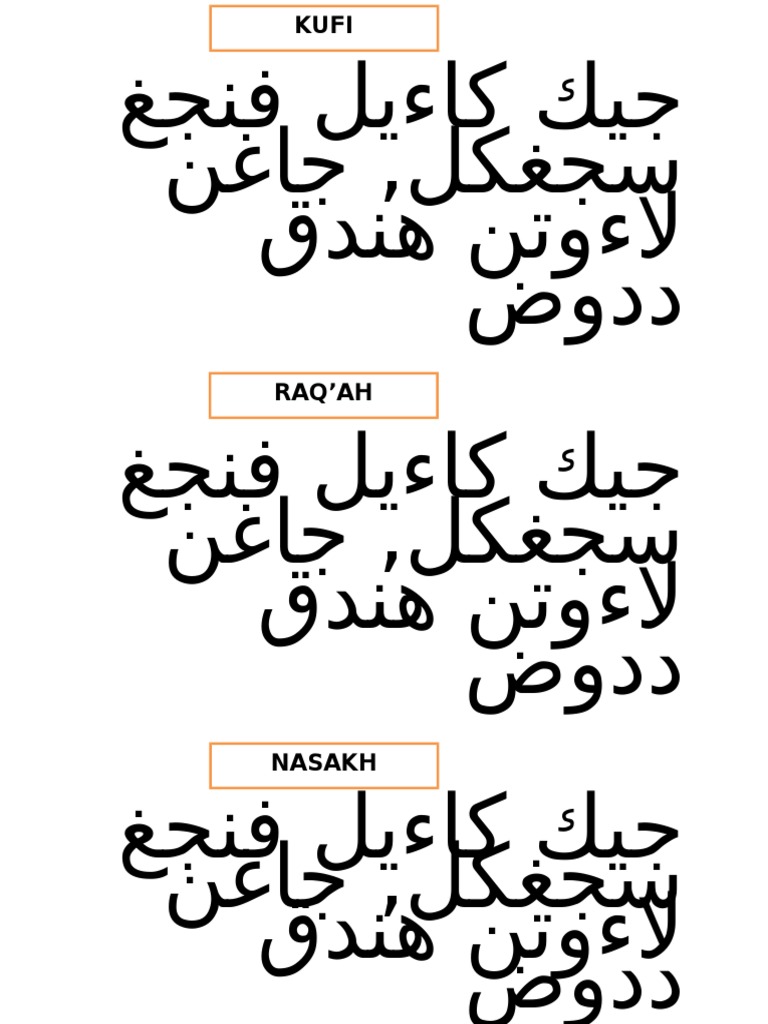Jenis Khat | PDF